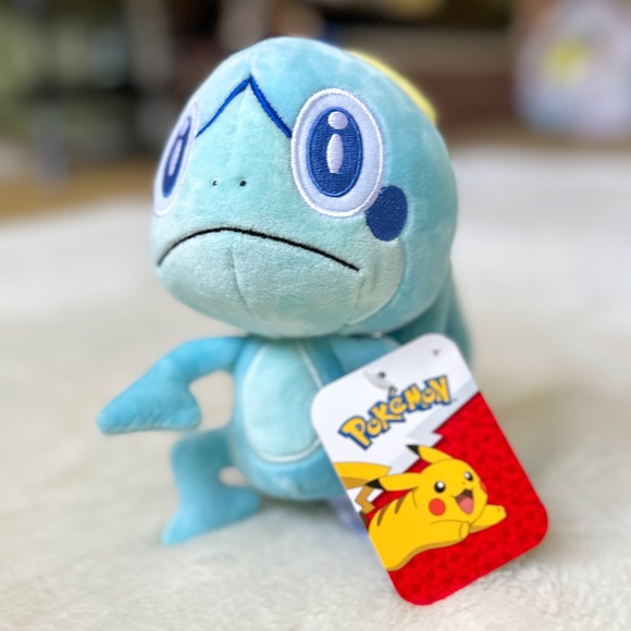 Pokemon | Toys | Pokemon Sobble Plush Galarian Water Starter Nintendo ...